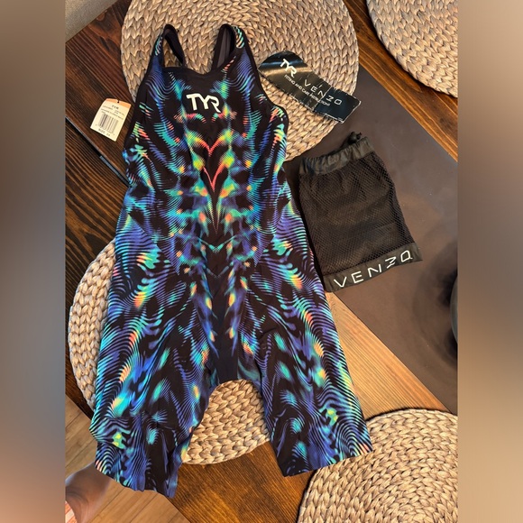 TYR | Swim | Tyr Venzo Closed Back 3o Tech Suitlike New Worn In One ...